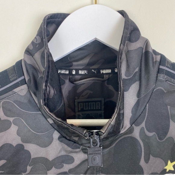 Bape | Jackets & Coats | Puma X Bape Track Jacket Camo | Poshmark